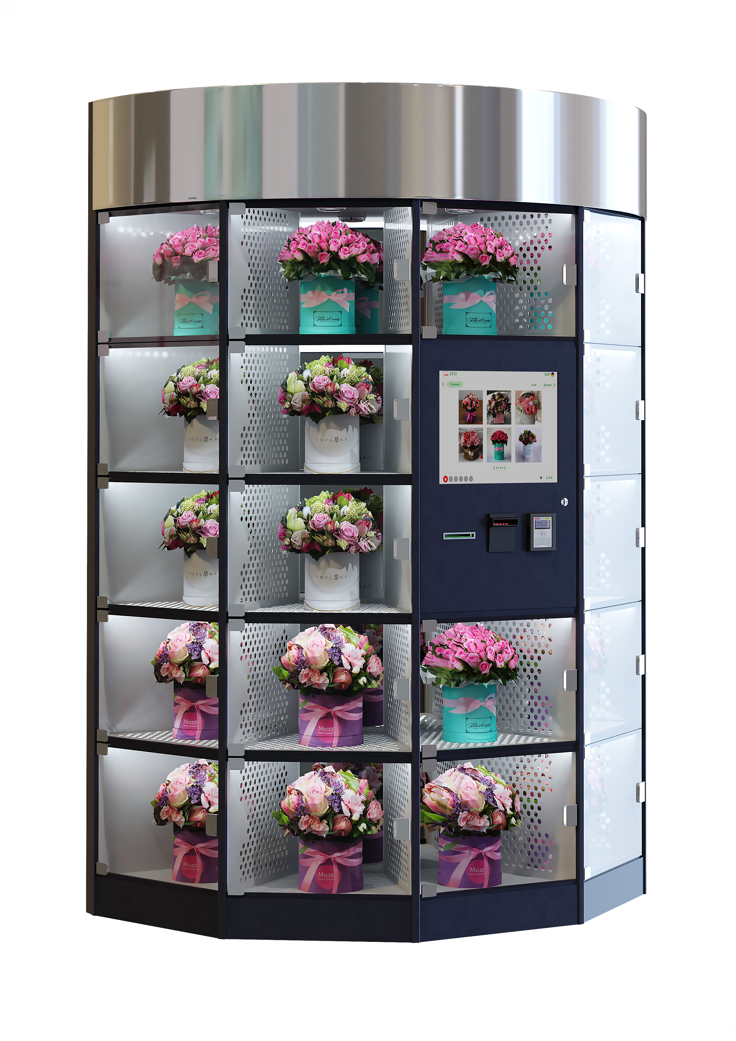 VENDING MACHINE CRYSTAL